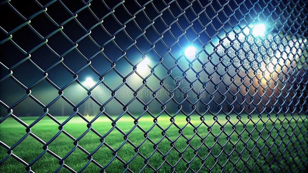 Enhanced Baseball Field Security with a Durable Galvanized ChainLink ...