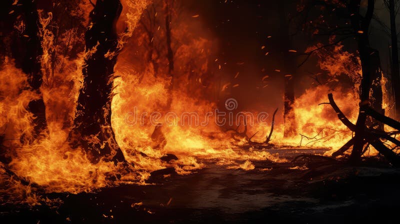 Enhanced fire animation stock illustration. Illustration of technology ...