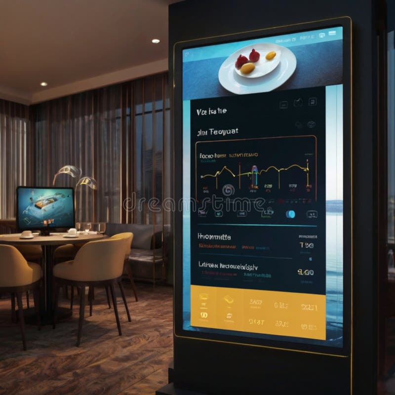 Enhanced Guest Experience: Smart Hotel App Interfaces on Advanced ...