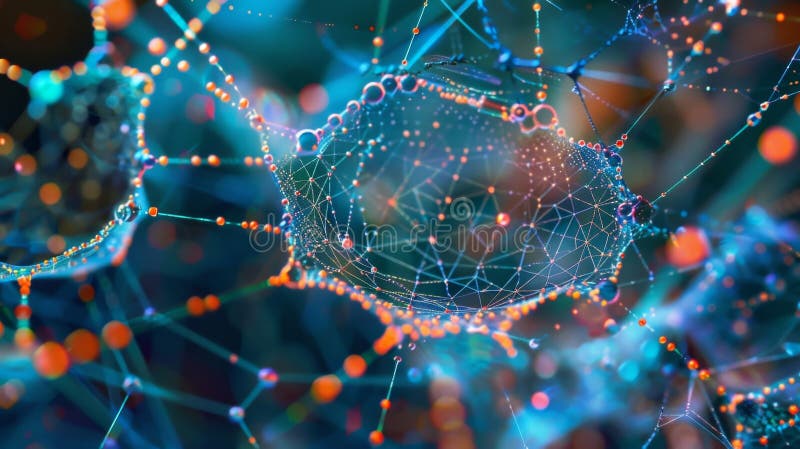 An Enhanced Image of a Cells DNA Repair Machinery Resembling a Complex ...