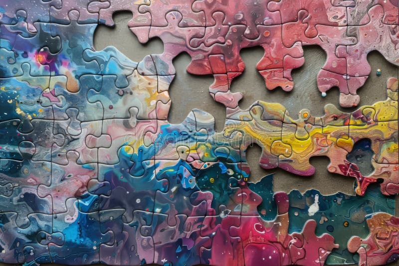 Enhanced Jigsaw Puzzle with Missing Piece, Improved by Ai Technology ...