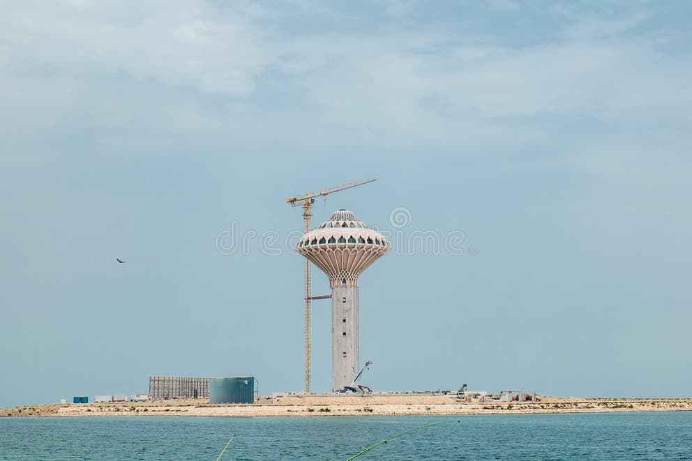 The Khobar Water Tower in Dammam, Saudi Arabia Editorial Image - Image ...