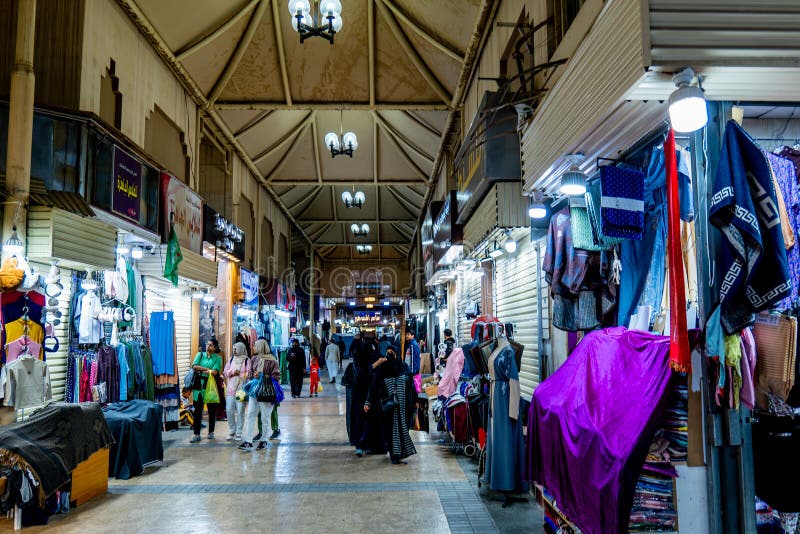 An Indoor Souk (Bazaar) in the Ad Dirah Area of Riyadh, Saudi Arabia. Editorial Stock Image ...