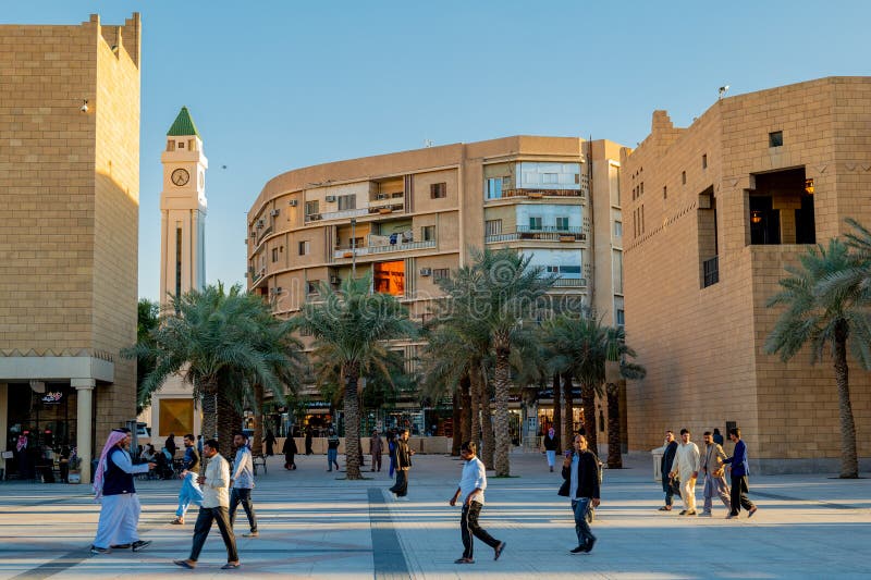 The Safat Clock Tower in Riyadh, Saudi Arabia Editorial Stock Image ...