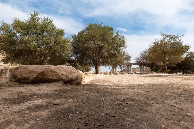 The Landscape Surrounding Riyadh, Saudi Arabia S Popular Wadi Hanifa ...