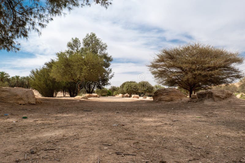 The Landscape Surrounding Riyadh, Saudi Arabia S Wadi Hanifa Stock ...