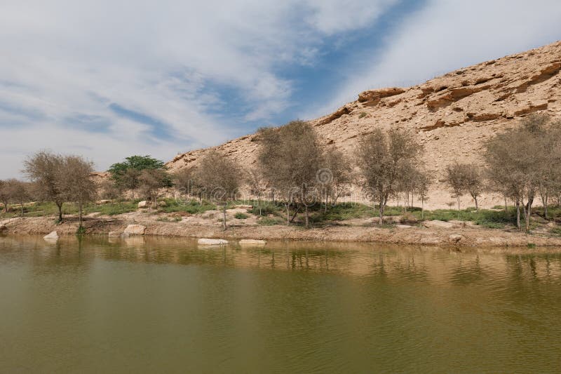 The Wadi Hanifa in Saudi Arabia S Capital of Riyadh Stock Photo - Image ...