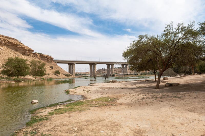 The Popular Wadi Hanifa in Saudi Arabia S Capital of Riyadh Stock Photo ...