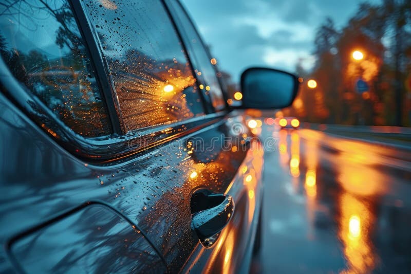 Enhanced Safety with Modern Car Side Mirror Rear View for Increased ...