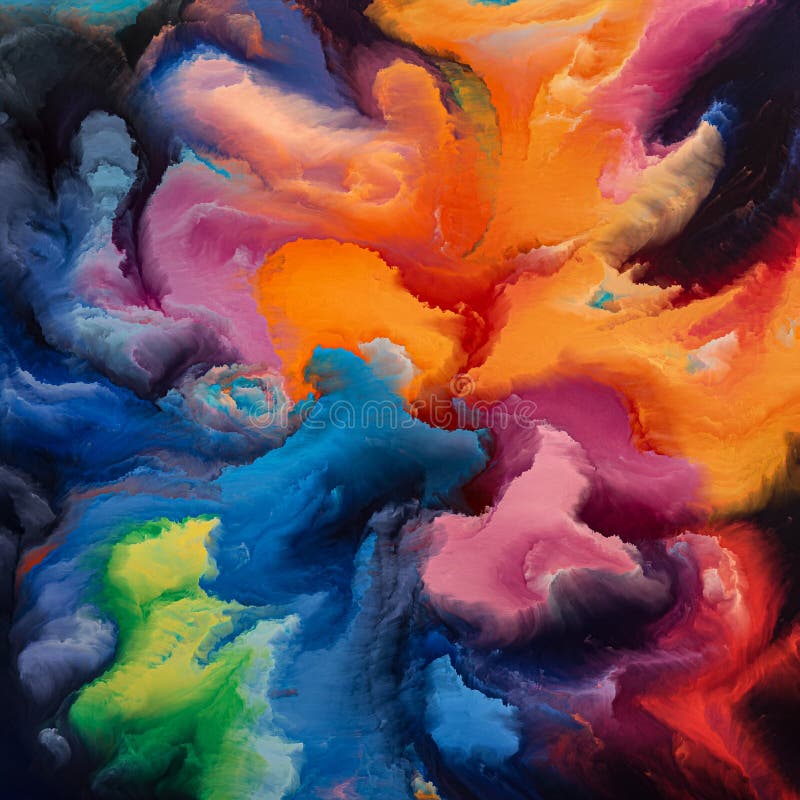 Enhancement of Active Textures Stock Illustration - Illustration of ...