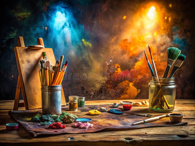 Enhancing Artistic Expression a Nighttime Still Life Studio Setup with ...