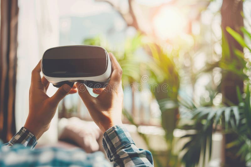 Enhancing Corporate Events Close Up of Hands Interacting with Virtual ...