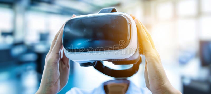 Enhancing Corporate Events Close Up of Hands Interacting with Virtual ...