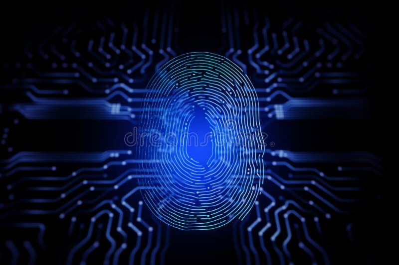 Enhancing Digital Safety with a Fingerprint Touch, Generative AI Stock ... Enhancing Digital Safety with a Fingerprint Touch, Generative AI Stock ...