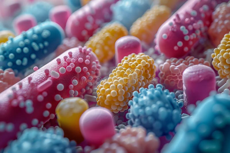 Enhancing Well Being with Probiotics and Microbiome in 3d Texture ...