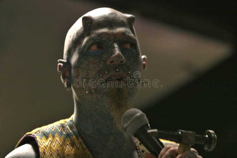 The Enigma editorial stock image. Image of show, performer - 7127034