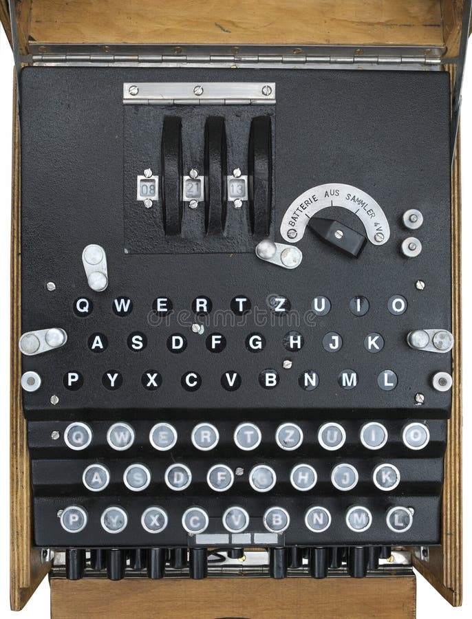 Enigma Encryption Machine editorial stock image. Image of german - 41419654