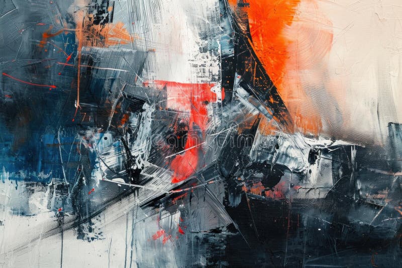 Enigmatic Abstract Painting Dark. Generate Ai Stock Illustration ... Enigmatic Abstract Painting Dark. Generate Ai Stock Illustration ...