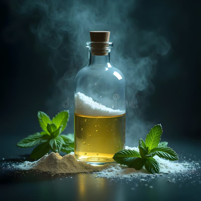 Enigmatic Elixir: a Fragrant Fusion of Eucalyptus and Mandarin Stock ...