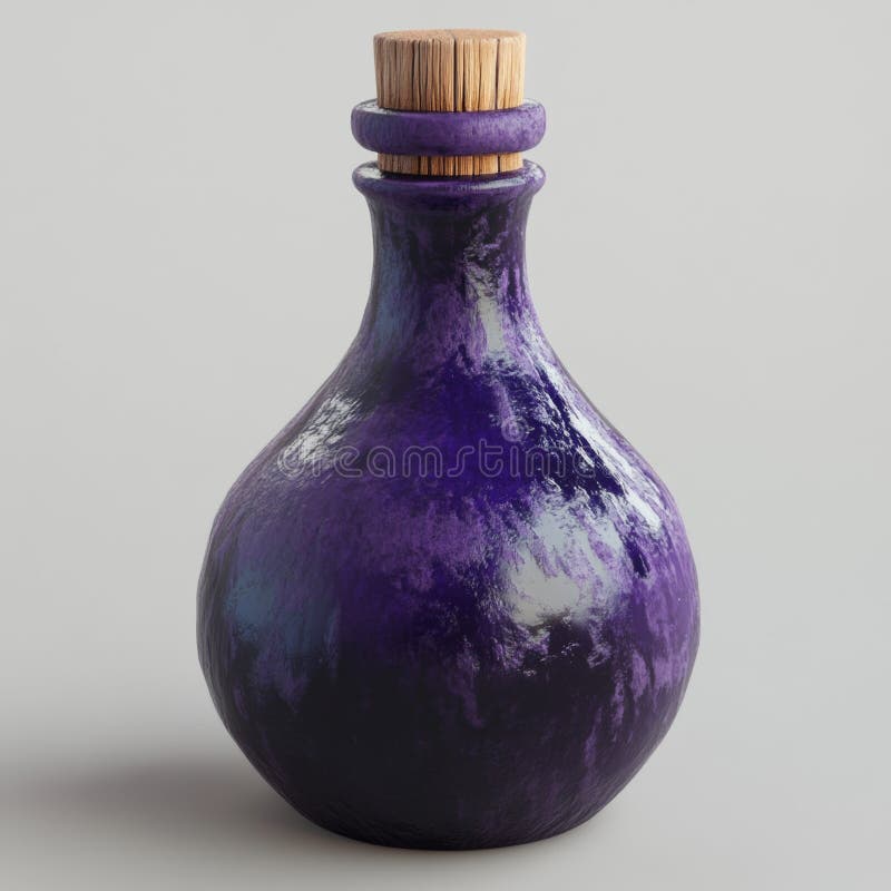 Enigmatic Elixir - a Lively Elixir in a Wooden Vessel Stock Image ...