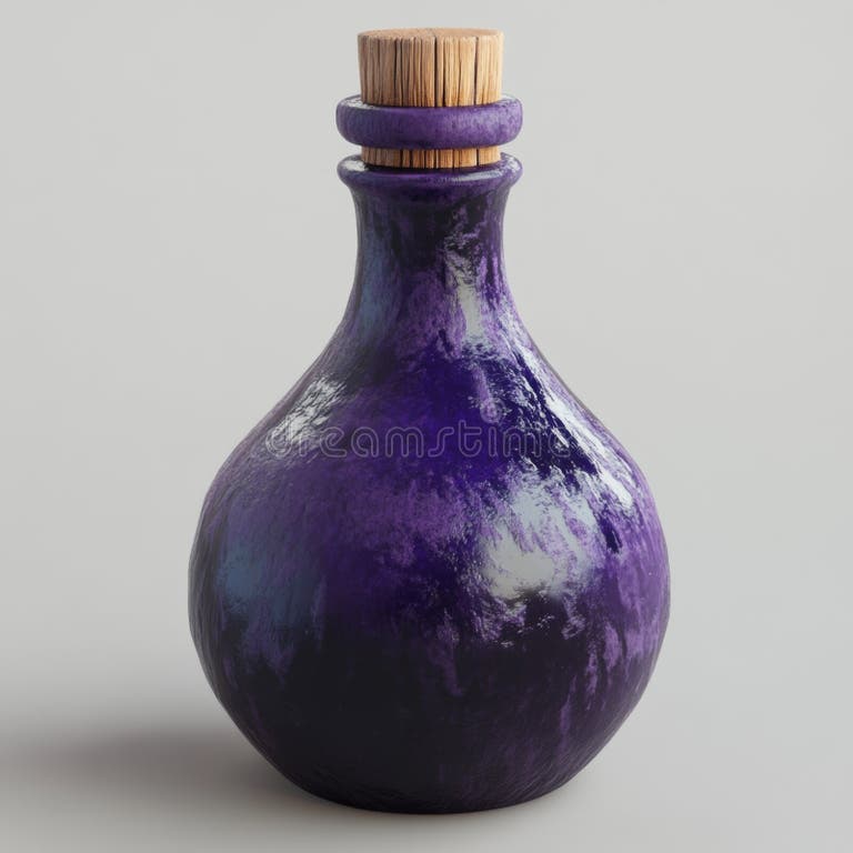 Enigmatic Elixir - a Lively Elixir in a Wooden Vessel Stock Image ...