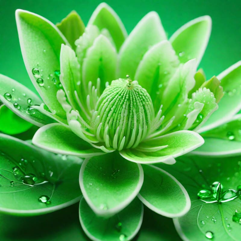 Enigmatic Green Abstract a Vivid Tapestry of Texture Stock Illustration ...