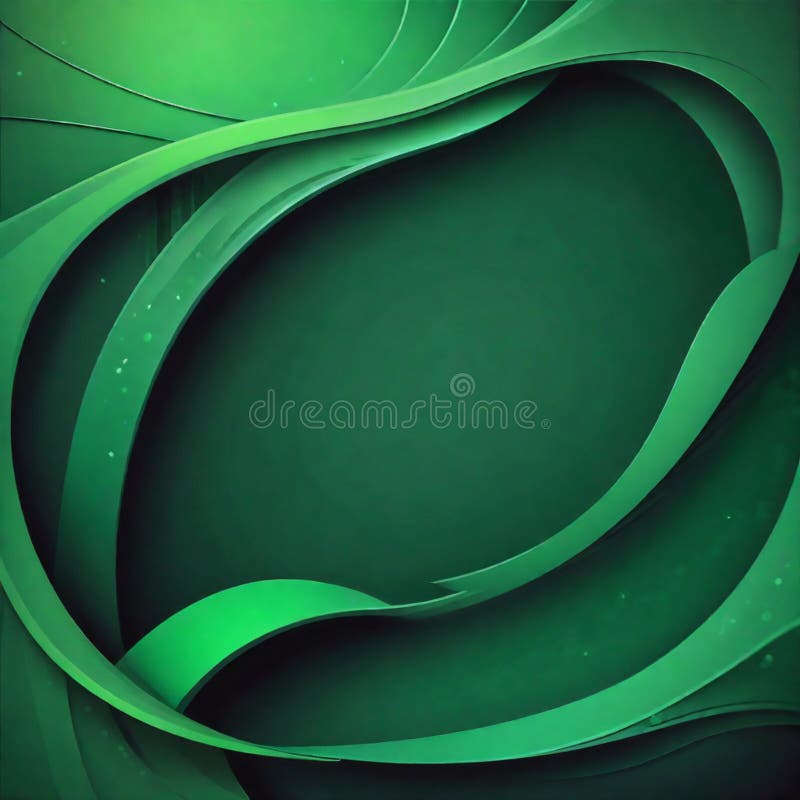 Enigmatic Green Abstract a Vivid Tapestry of Texture Stock Illustration ...