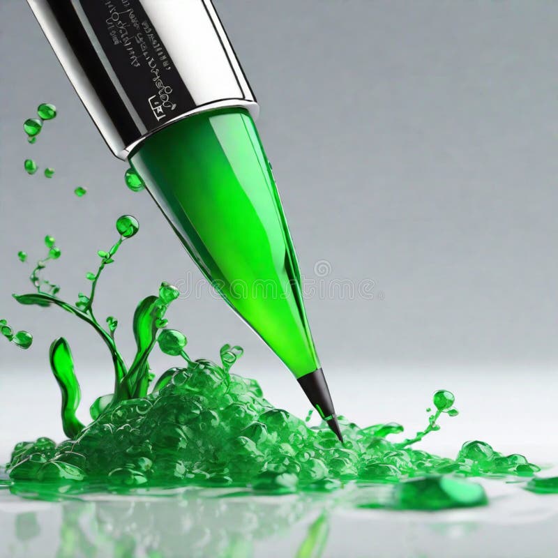 Enigmatic Green Abstract a Vivid Tapestry of Texture Stock Illustration ...