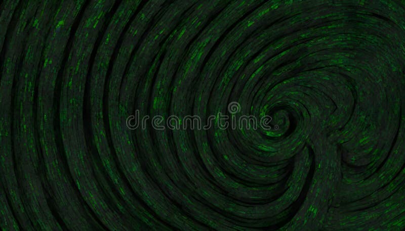 Enigmatic Green Vortex Texture Stock Photo - Image of whirlpool ...