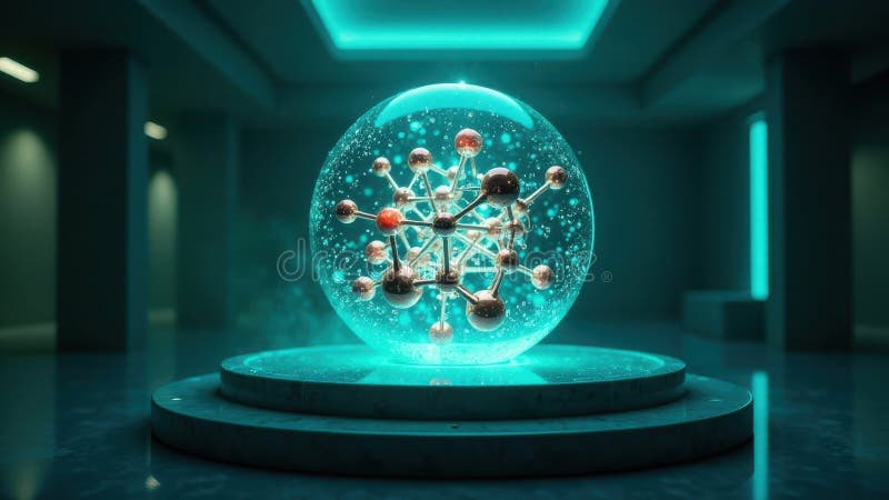 Enigmatic Molecular Structure Displayed within a Luminescent Glass ...