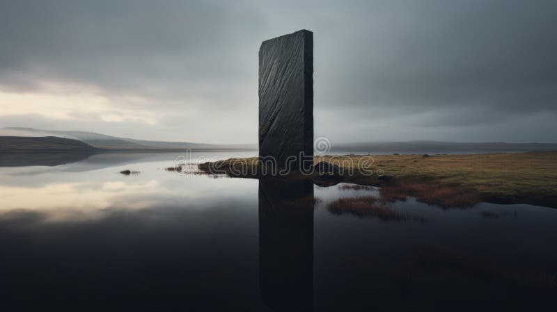 The Enigmatic Monolith a Scottish Landscape of Adventure and Minimalism ...