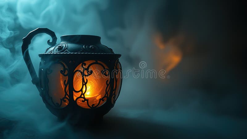 Enigmatic Phantom Form a Mysterious Ethereal Specter in a Digital Art ...