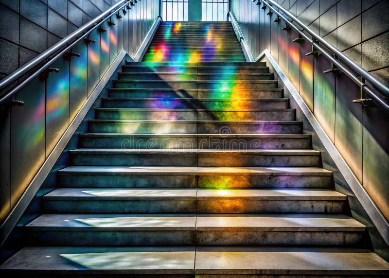 Enigmatic Spectral Footprints on Isolated Staircase a Captivating ...