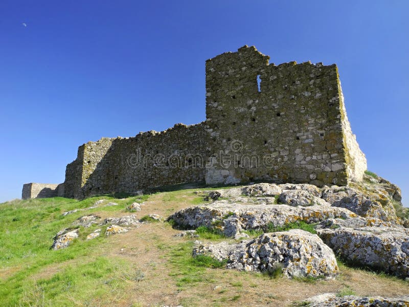 Enisala fortress stock image. Image of enisala, castle - 41972633