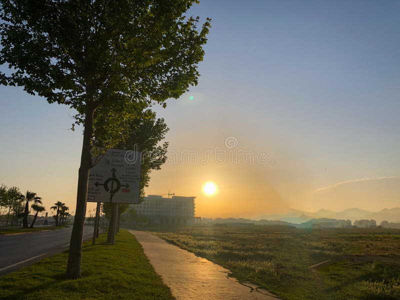 Enjoy the Beauty of the Sunrise in a New Light Stock Photo - Image of ...