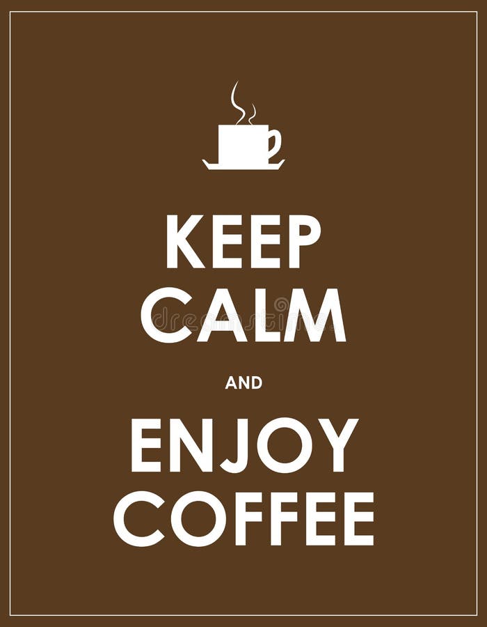 Coffee Slogans Stock Illustrations – 58 Coffee Slogans Stock ...