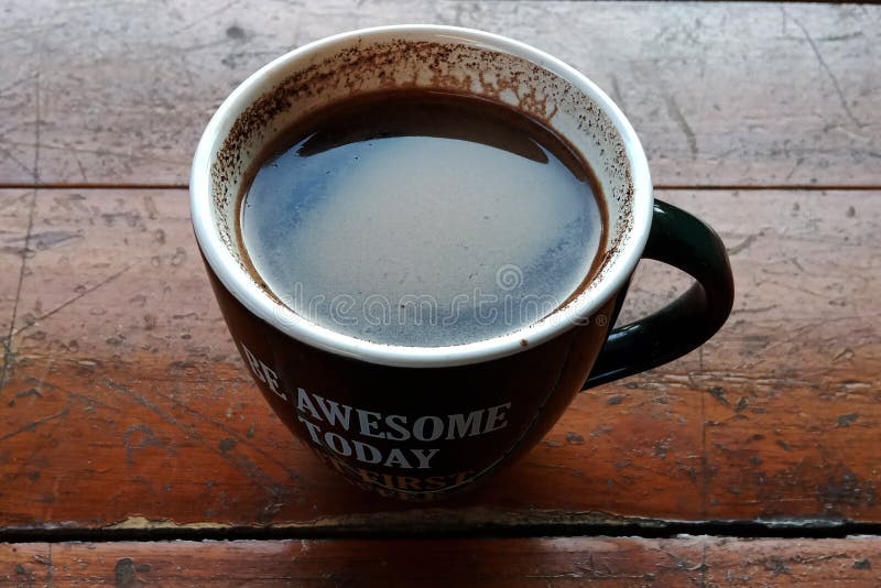 Enjoy Coffee in the Morning Stock Photo - Image of drink, coffee: 173594402