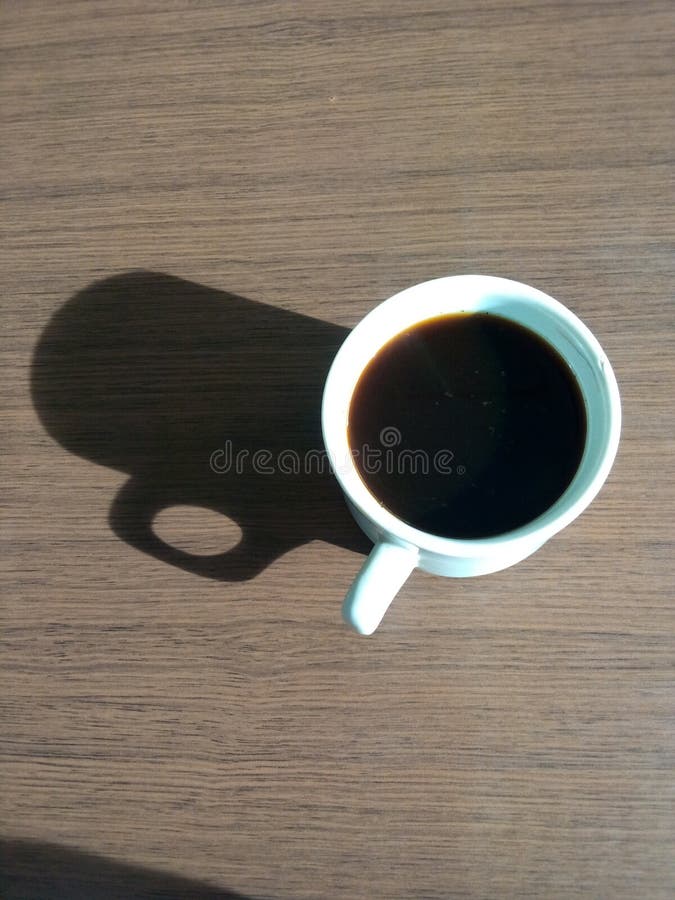Enjoy a Cup of Coffee in the Cafeteria Stock Photo - Image of cafeteria ...