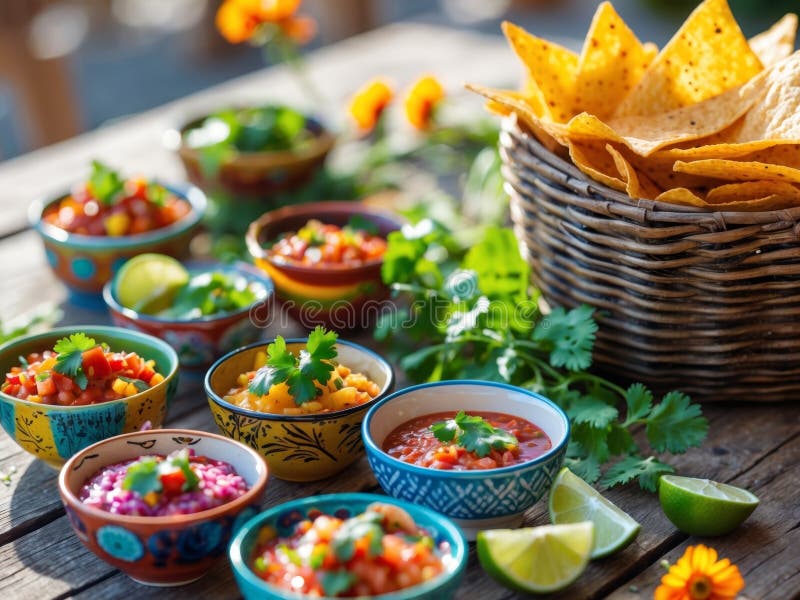 Enjoy these Delightful and Colorful Dipping Snacks that Include Salsa ...