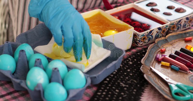 Creative Egg Painting Process with Easter Eggs Step by Step and Unique ...