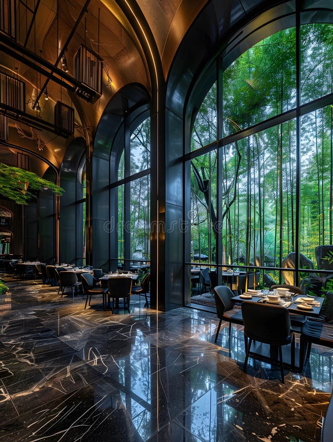 Enjoy Fine Dining at a Chic Restaurant with a Peaceful Atmosphere and ...