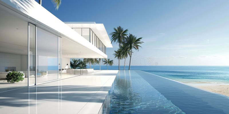 Enjoy a Modern Luxury Villa by the Beach, Featuring an Infinity Pool ...