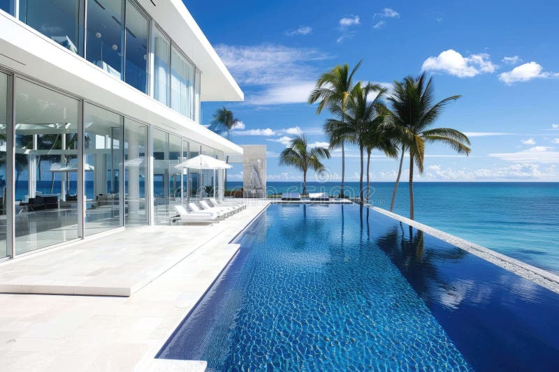 Enjoy a Modern Luxury Villa by the Beach, Featuring an Infinity Pool ...