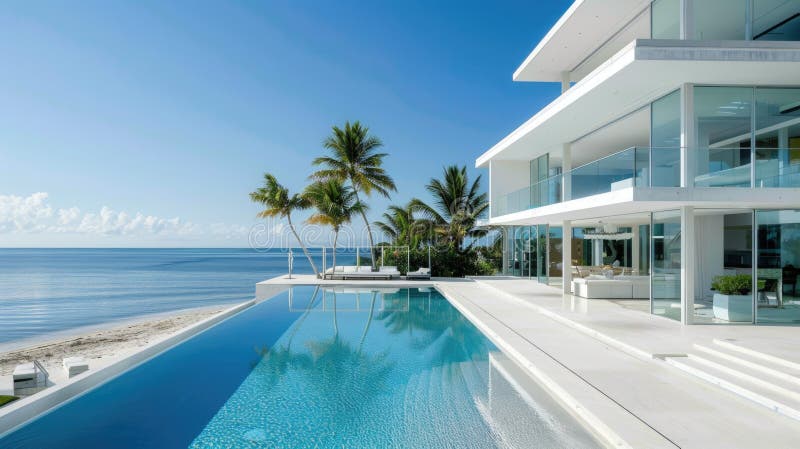 Enjoy a Modern Luxury Villa by the Beach, Featuring an Infinity Pool ...