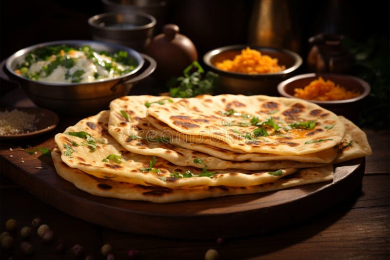 Enjoy the National Treasure, Indian Chapati, in a Restaurant Setting ...