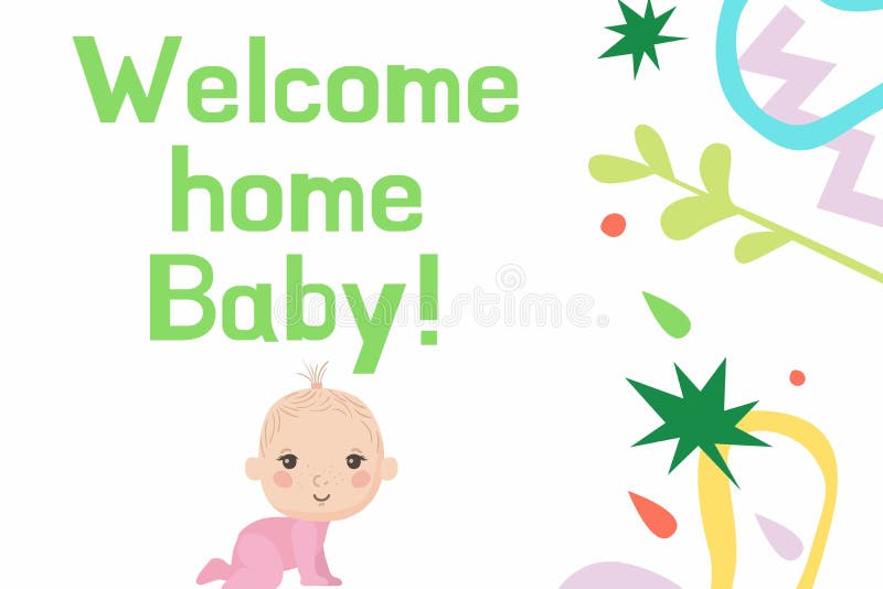 Welcome Home Animated Clipart Baby