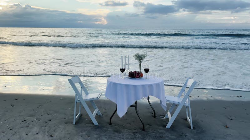 Enjoy a Romantic Dinner on the Beach with a Magnificent Ocean View that ...