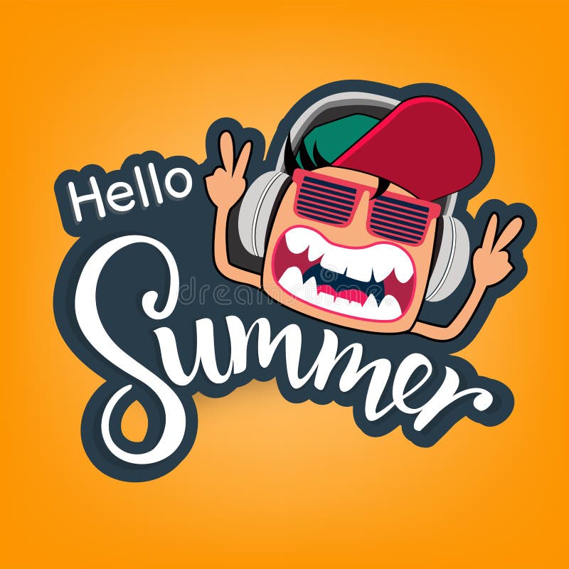 Set of Summer Emblems and Design Elements Stock Vector - Illustration ... Set of Summer Emblems and Design Elements Stock Vector - Illustration ...