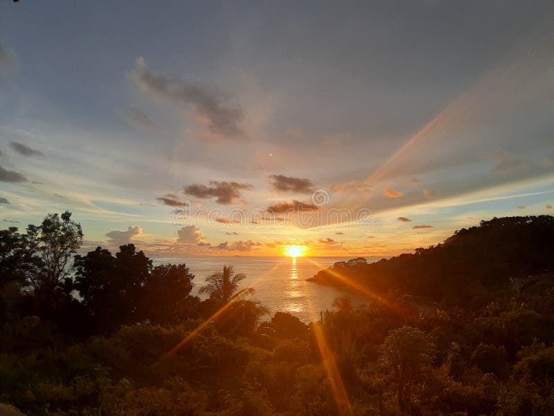 Enjoy the sunset stock photo. Image of natural, chill - 223714406