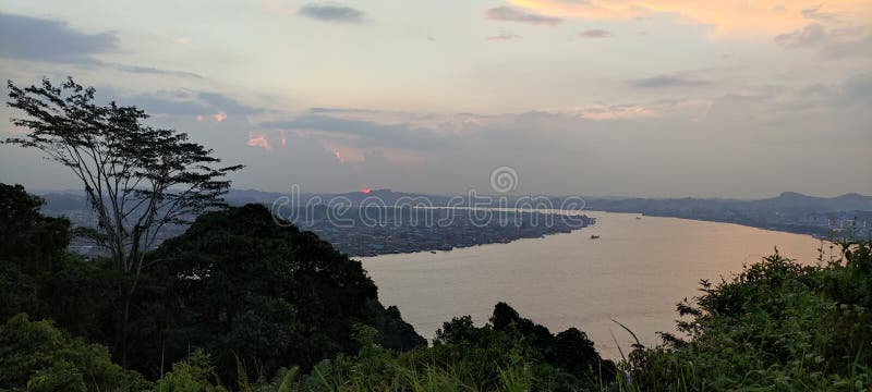 Enjoy the Sunset on the Hill Stock Photo - Image of sunset, hill: 231050134